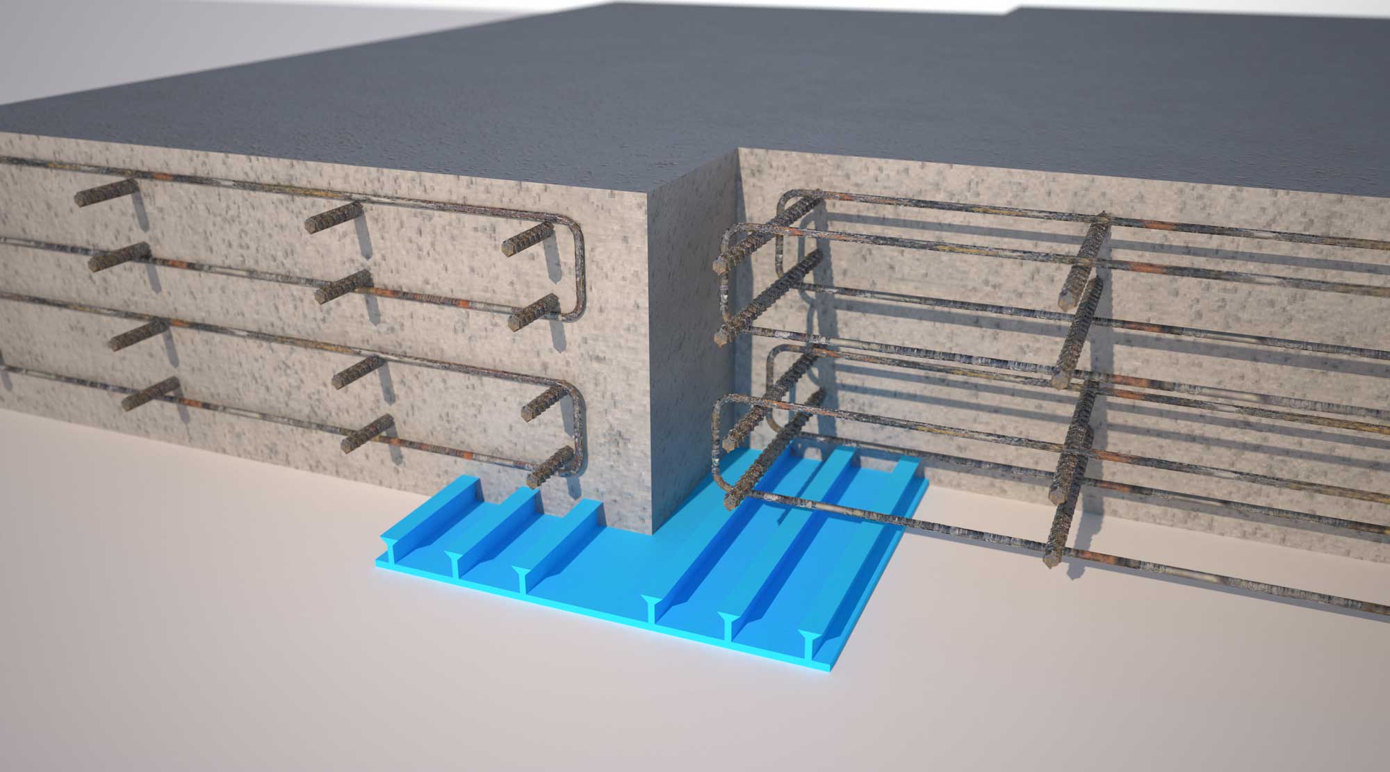 PVC Waterstop for Construction Joints - Waterstop Sealing