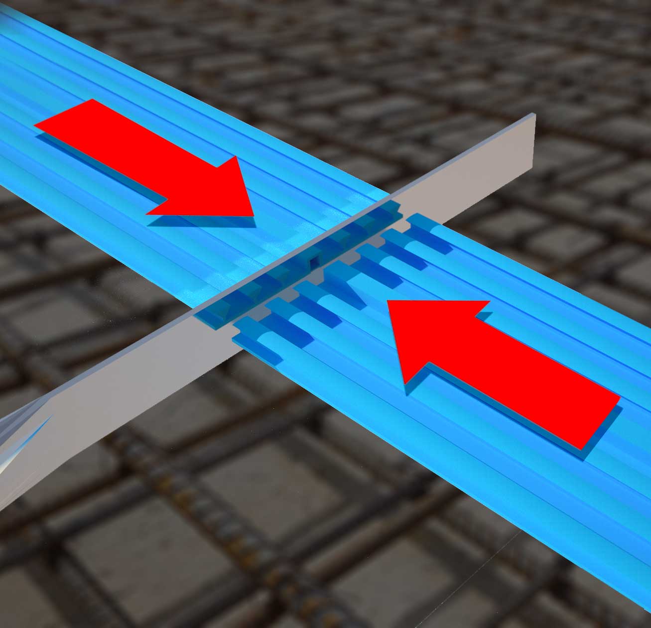 PVC Waterstop for Construction Joints - Waterstop Sealing